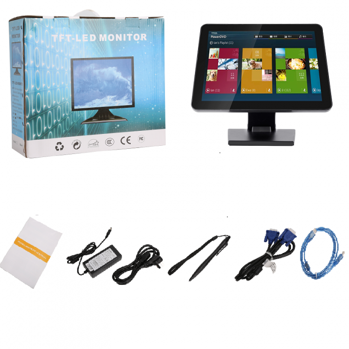 10 Points Hopestar 5ms 17 Inch Portable Monitor Touchscreen