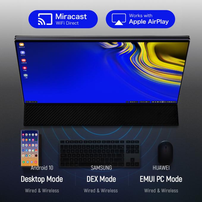 5ms 1080p Portable Wireless Touch Screen Monitor