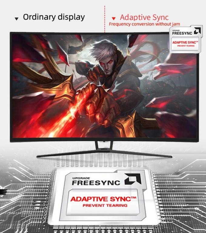 40 Inch 4K Frameless Gaming Monitor LED LCD Flat IPS Panel HDR600 Sync