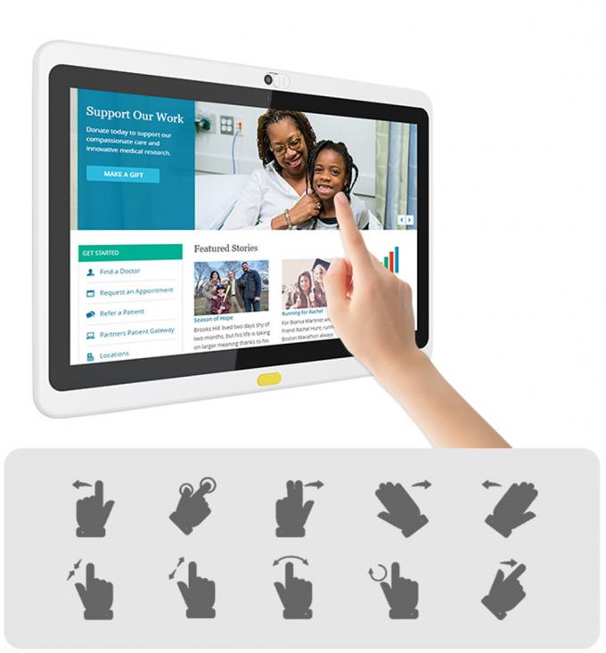 13.3 Inch RK3288 Medical Grade Android Tablet | 1080P Healthcare Touch ...
