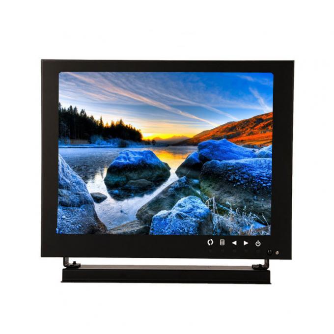 350cd/m2 12 Inch CCTV Computer Monitor Rohs LCD Security Screen 1024×768