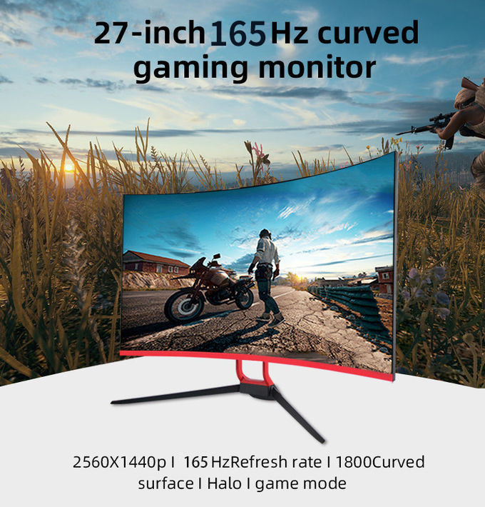 2K 165hz Curved Gaming Monitor